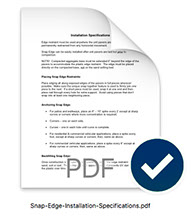 Snapedge Paving Stone Edging | Barrier Eding | Hardscape Products ...