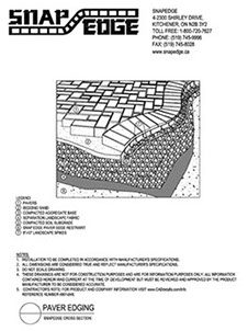 Snapedge Paving Stone Edging | Barrier Eding | Hardscape Products ...